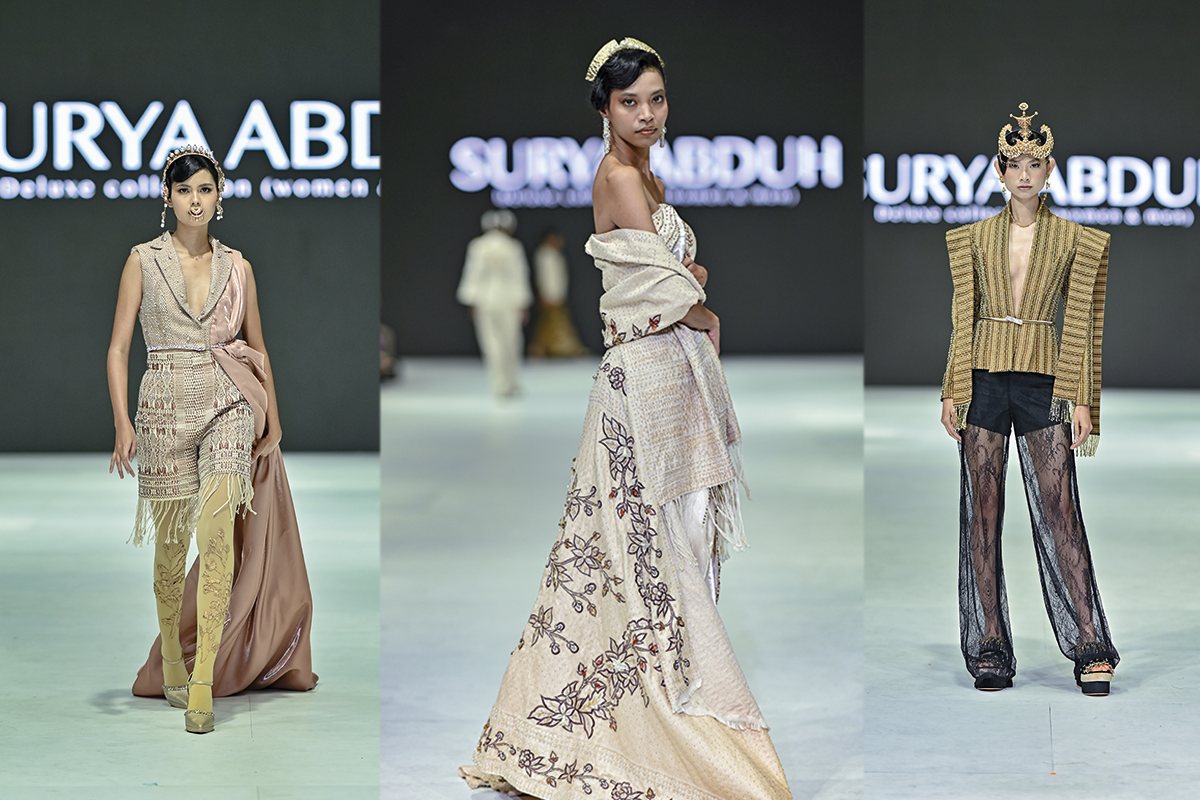 Cerita Magis Kain Ulos dalam Fashion Show Jakarta Fashion Week 2024